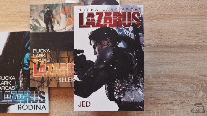 LAZARUS 4: JED :: IRON COMICS